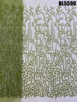 China Wholesale price embroidery fabric chantilly fabric african french lace fabric women dress wedding bridal lace Ghana party dress for sale