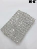 China New fashion Wedding  Dress Bridal Dress Fabric Beaded lace with sequins Austria Embroidery French Lace Ghana dress for party for sale