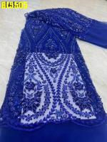 China women wedding dresses  flowers beaded lace african french fabric tulle embroidery lace fabric for women wedding dress for party for sale