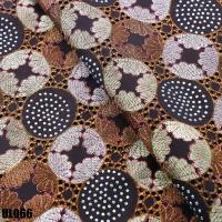 China Supoo 100% cotton fabric embroidery  fabric Allover Czech Stones  voile lace for african fashion clothing fabric for sale