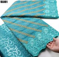 China American 100% cotton fabric embroidered fabric soft garment high quality swiss voile lace for african party for sale