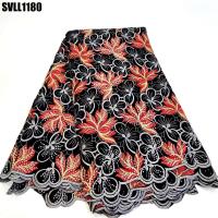 China Fashion  wholesale wedding dress swiss voile cotton lafaya lace african French Lace Fabric women clothing kanuri dressing for sale