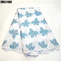 China Fashion  wholesale wedding dress swiss voile cotton lafaya lace african French Lace Fabric women clothing kanuri dressing for sale