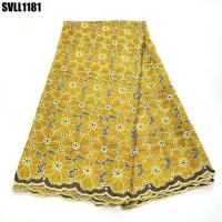 China New cheap lace wholesale wedding dress swiss voile cotton lafaya lace african French Lace Fabric women clothing kanuri dressing for sale