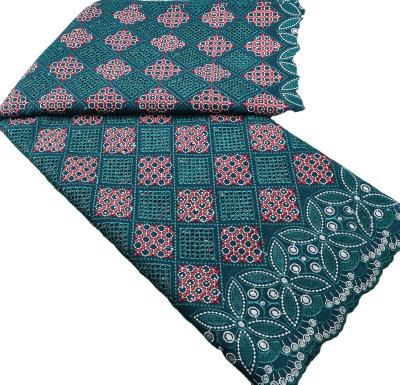 China 2023 Newest design swiss voile lace good quality swiss voile cotton lace fabric beautiful swiss voile lace for wedding for sale