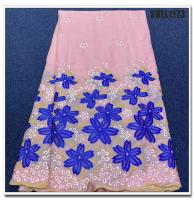 China 2023 Newest design swiss voile lace good quality swiss voile cotton lace fabric beautiful swiss voile lace for wedding for sale