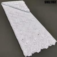 China Good quality wholesale wedding dress swiss voile cotton lafaya lace african French Lace Fabric women clothing kanuri dressing for sale