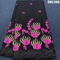 China New cheap lace wholesale wedding dress swiss voile cotton lafaya lace african French Lace Fabric women clothing kanuri dressing for sale