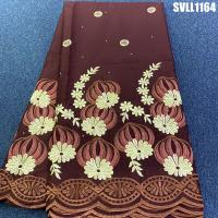 China New cheap lace wholesale wedding dress swiss voile cotton lafaya lace african French Lace Fabric women clothing kanuri dressing for sale