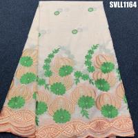 China New cheap lace wholesale wedding dress swiss voile cotton lafaya lace african French Lace Fabric women clothing kanuri dressing for sale