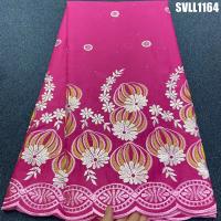 China New cheap lace wholesale wedding dress swiss voile cotton lafaya lace african French Lace Fabric women clothing kanuri dressing for sale