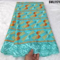 China The newest handcut swiss voile lace high quality 100% cotton embroidered lace cotton fabric for women dressing for sale