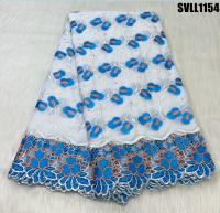 China Good quality wedding dress swiss voile 100% cotton lafaya lace african French Lace Fabric women clothing Korea cotton dress for sale