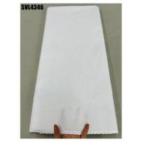 China lafaya lace african  top quality dry swiss voile polish Cotton lace fabric for men clothes for sale