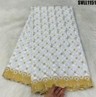 China Good Austria wedding dress swiss voile 100% cotton lafaya lace african French Lace Fabric women clothing Korea cotton dress for sale