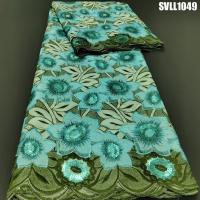 China Fashion Austria wedding dress swiss voile 100% cotton lafaya lace african French Lace Fabric women clothing kanuri dressing for sale