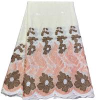 China 2023 Newest design swiss voile lace good quality swiss voile cotton lace fabric beautiful swiss voile lace for wedding for sale