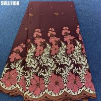 China 2023 Newest design swiss voile lace good quality swiss voile cotton lace fabric beautiful swiss voile lace for wedding for sale