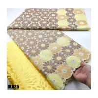 China lafaya lace african  top quality swiss voile Silky Korean Cotton  lace fabric for sale