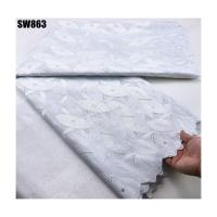 China lafaya lace african  top quality Dry swiss voile lace fabric for sale