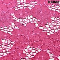 China High quality comfortable guipure lace wedding african lace fabric soft water soluble lace women dress  Nigerian embroidery fab for sale