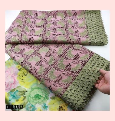 China Supoo factory price African Lace womens clothing lace swiss voile for senegal party & wedding dress guipure lace fabric african for sale