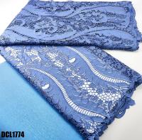 China Wholesale factory price African Lace womens clothing lace swiss voile for senegal party & wedding dress guipure lace fabric for sale