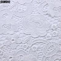 China wholesale muslin fabric guipure embroidery lace fabric for senegal party & wedding dress guipure lace fabric african for sale