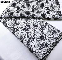 China dress making lace fabric african attire soft and nice silk african design for lady bridal lace wedding dress embroidery indones for sale