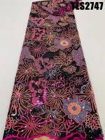 China 2023 High Quality Friendly lace with sequins fabric selling for african market for sale