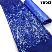 China Supoo  tulle lace with sequins fabric best selling for African market for sale