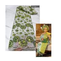 China Ceremony Sequin Embroidery Mesh French African Lace Fabric For Formal Dress Abaya Dubai for sale