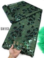 China 2021 Senegal embroidery french lace fabric nigerian tulle french lace for sale