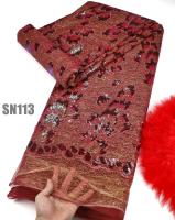 China 2021 Senegal embroidery french lace fabric nigerian tulle french lace for sale