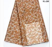 China New designs wholesales price french lace dubai new sample high quality african tulle lace fabric for party for sale