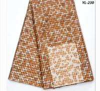 China New designs wholesales price french lace dubai new sample high quality african tulle lace fabric for party for sale