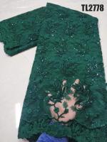 China Latest top quality tulle lace fabric dress for wedding /party for sale