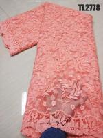 China Latest top quality tulle lace fabric dress for wedding /party for sale