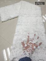 China Latest top quality tulle lace fabric dress for wedding /party for sale