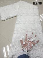 China Latest top quality tulle lace fabric dress for wedding /party for sale