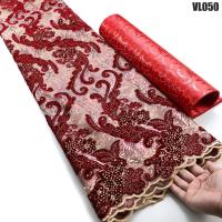 China 7 Days Sample Order Lead Time Support Bridal Lace Sequins Embroidery for Wedding Dress for sale