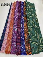China For Wedding Party Dress Sew Embroidery Supoo Flocking Velvet Lace Nigerian Lace with Sequins African Lace Fabric Unique for sale