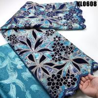 China Wholesale price 2023 african velvet lace fabric with sequins french lace for wedding dress Austria lady fabric Ghana lace for sale
