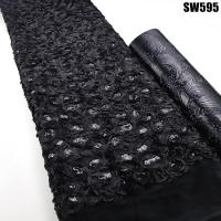 China Supoo High quality Dubai dentelle 3D Lace Fabric french lace fabric net fabric embroidery for wedding and party dress for sale