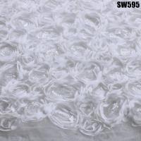 China Supoo High quality Dubai dentelle 3D Lace Fabric french lace fabric net fabric embroidery for wedding and party dress for sale
