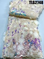 China 2023 Supoo Finest Quality  3d Floral French Lace Fabric Net Fabric for Women Bridal Lace Fabric and Wedding Material for sale