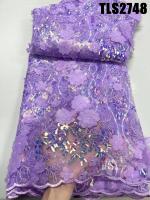 China 2023 Supoo Finest Quality  3d Floral French Lace Fabric Net Fabric for Women Bridal Lace Fabric and Wedding Material for sale