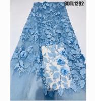China 2022 Hot Fashion Sustainable French Lace Fabric for Weeding Dress in Lagos Embroidered for sale