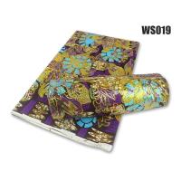 China 2023  hot fashion african wax with sequins wax fabric for sale