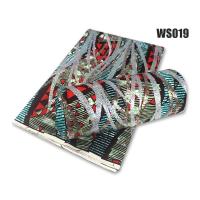 China 2023  hot fashion african wax with sequins wax fabric for sale